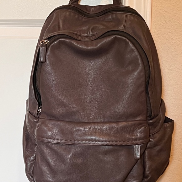 Bags | Leather Backpack | Poshmark